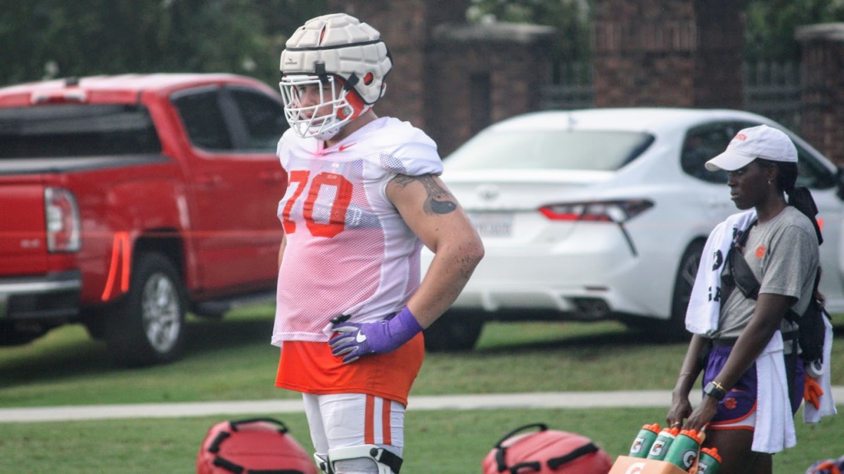 Clemson Tigers' OL Tristan Leigh Confident He Is Ready for Expanded ...
