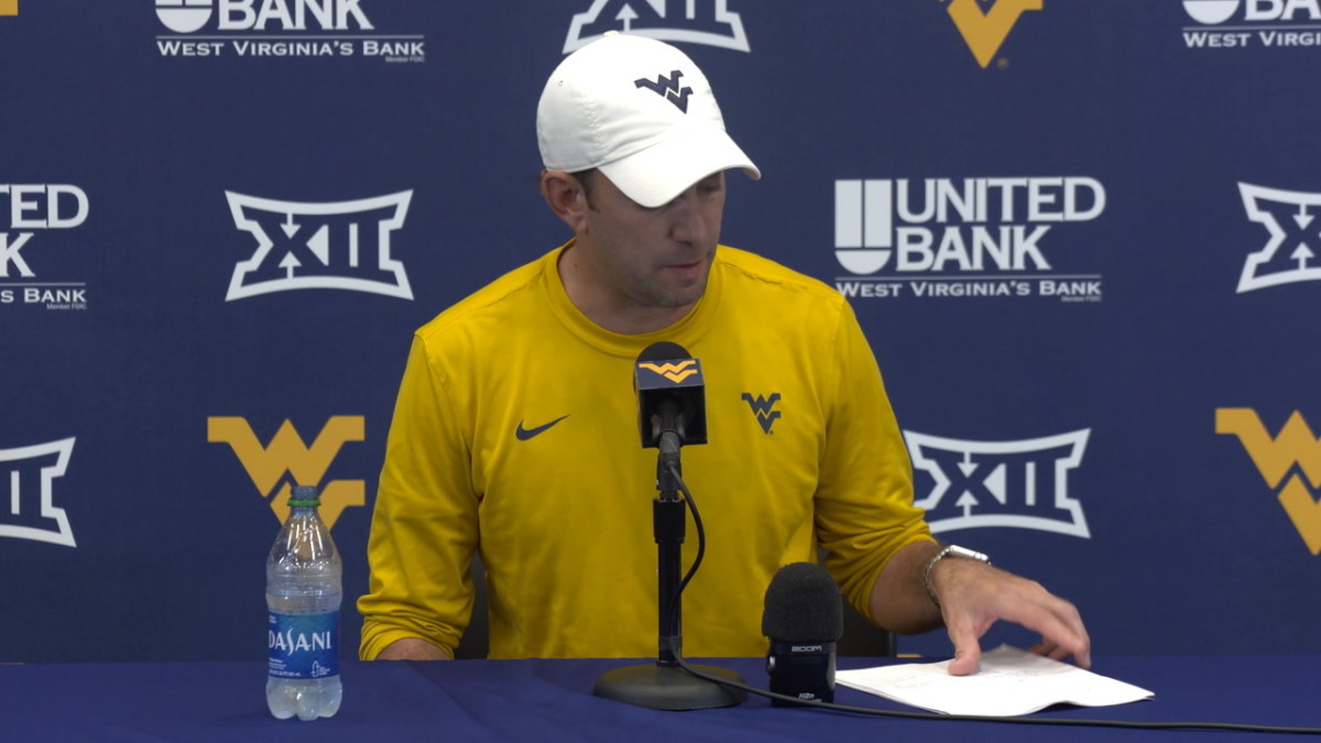 WATCH: Jeff Koonz Fall Camp Day 12 - Sports Illustrated West Virginia ...