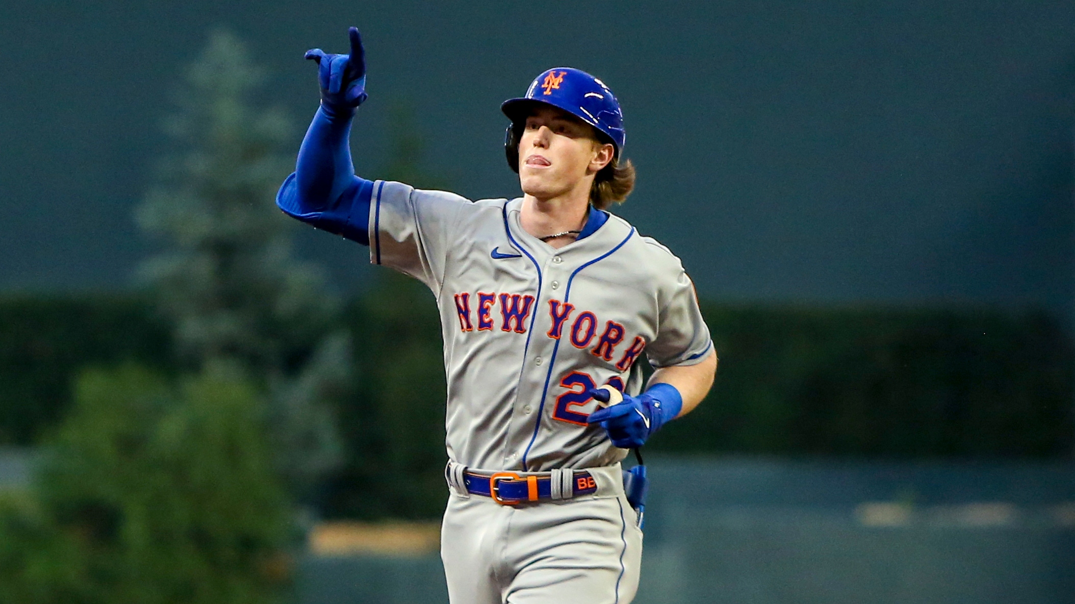 Mets Prospect Brett Baty Bashes Home Run in First MLB At-Bat - Sports ...