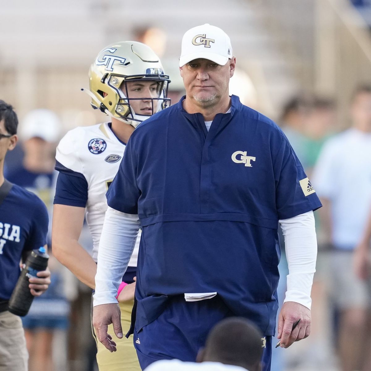 Quarterbacks Coach Chris Weinke Praises Jeff Sims Growth and leadership ...