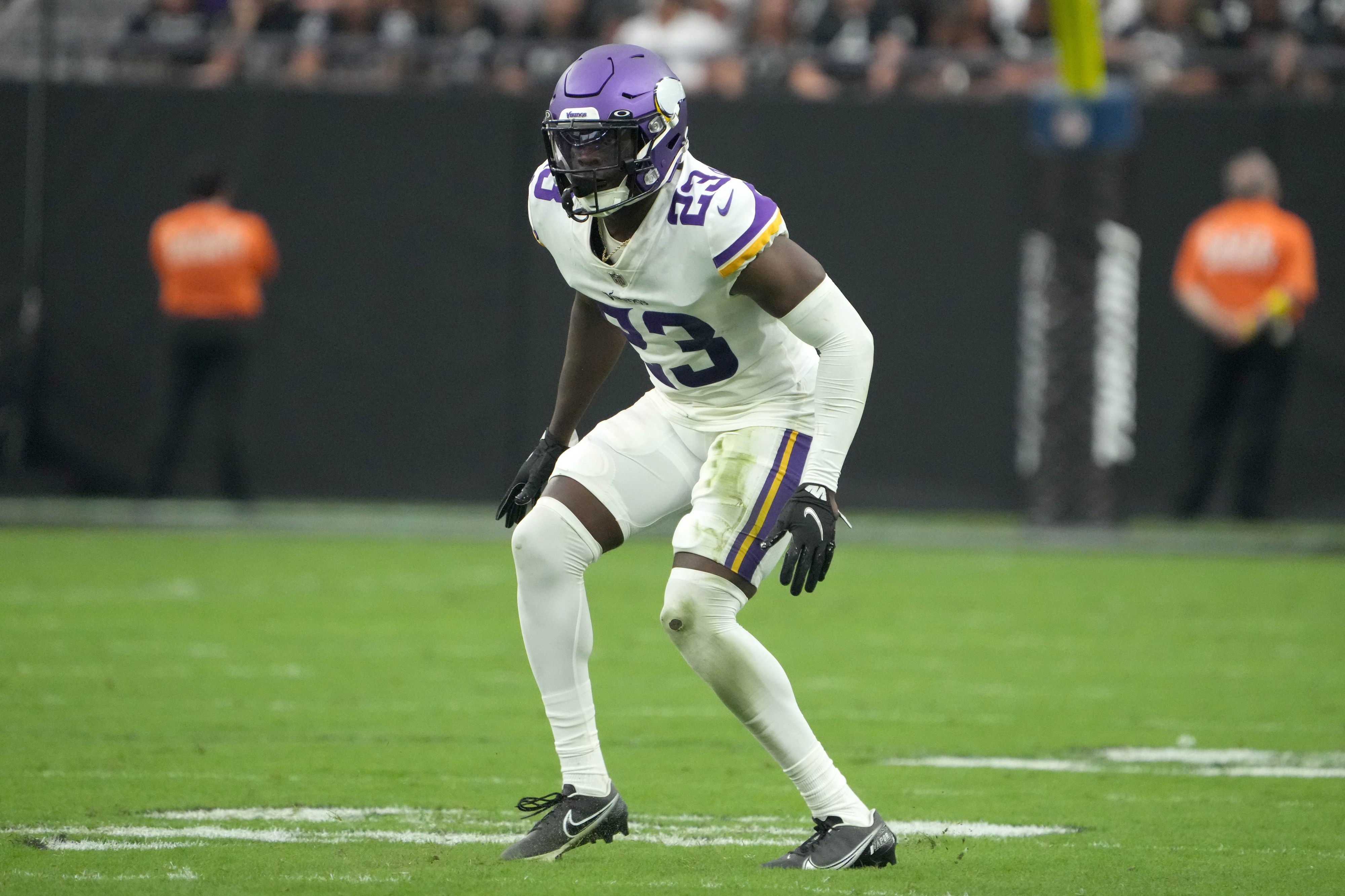 Vikings rookie CB Andrew Booth Jr. leaves preseason game with ankle ...