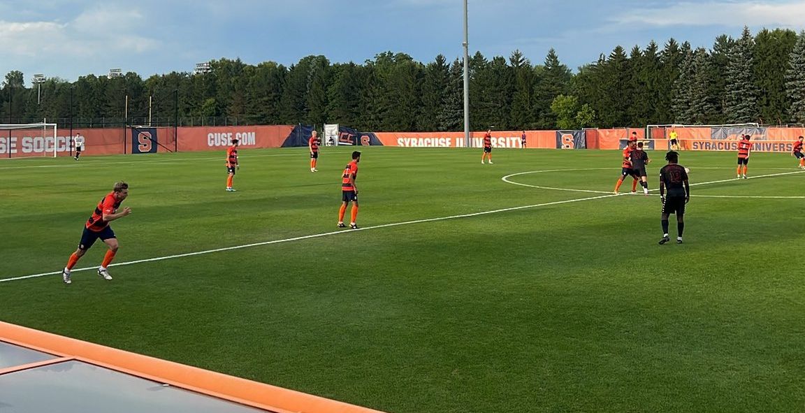Late Flurry of Goals Paces Syracuse Mens Soccer's Exhibition Win Over ...