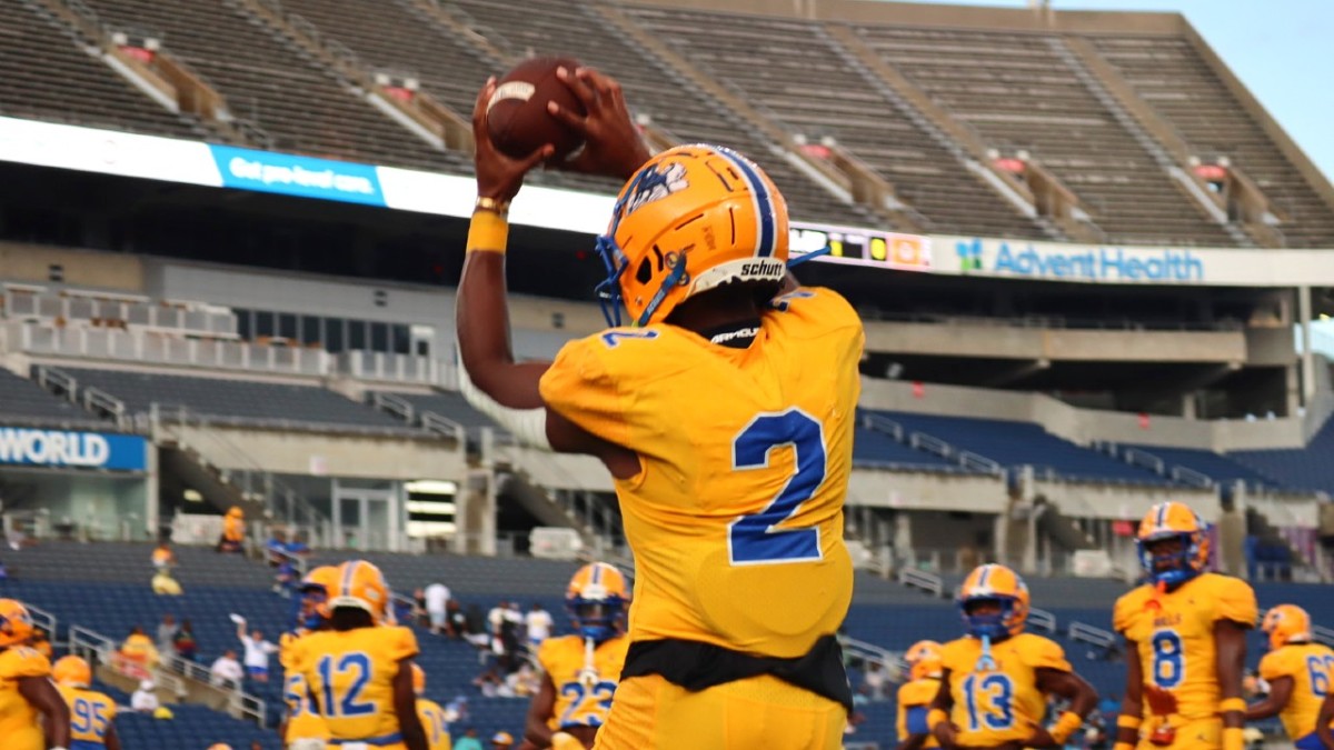 Highlights: Florida Gators WR Commit Andy Jean Begins Senior Season ...