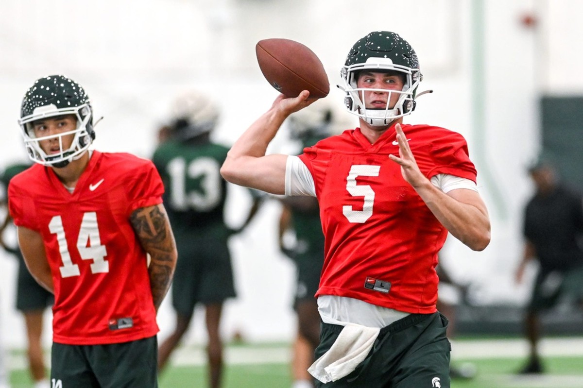 Michigan State football QB Hamp Fay, RB Davion Primm change positions ...