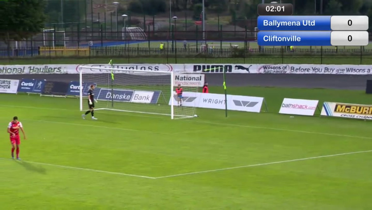 Northern Ireland Premiership: Ballymena United 1-2 Cliftonville ...