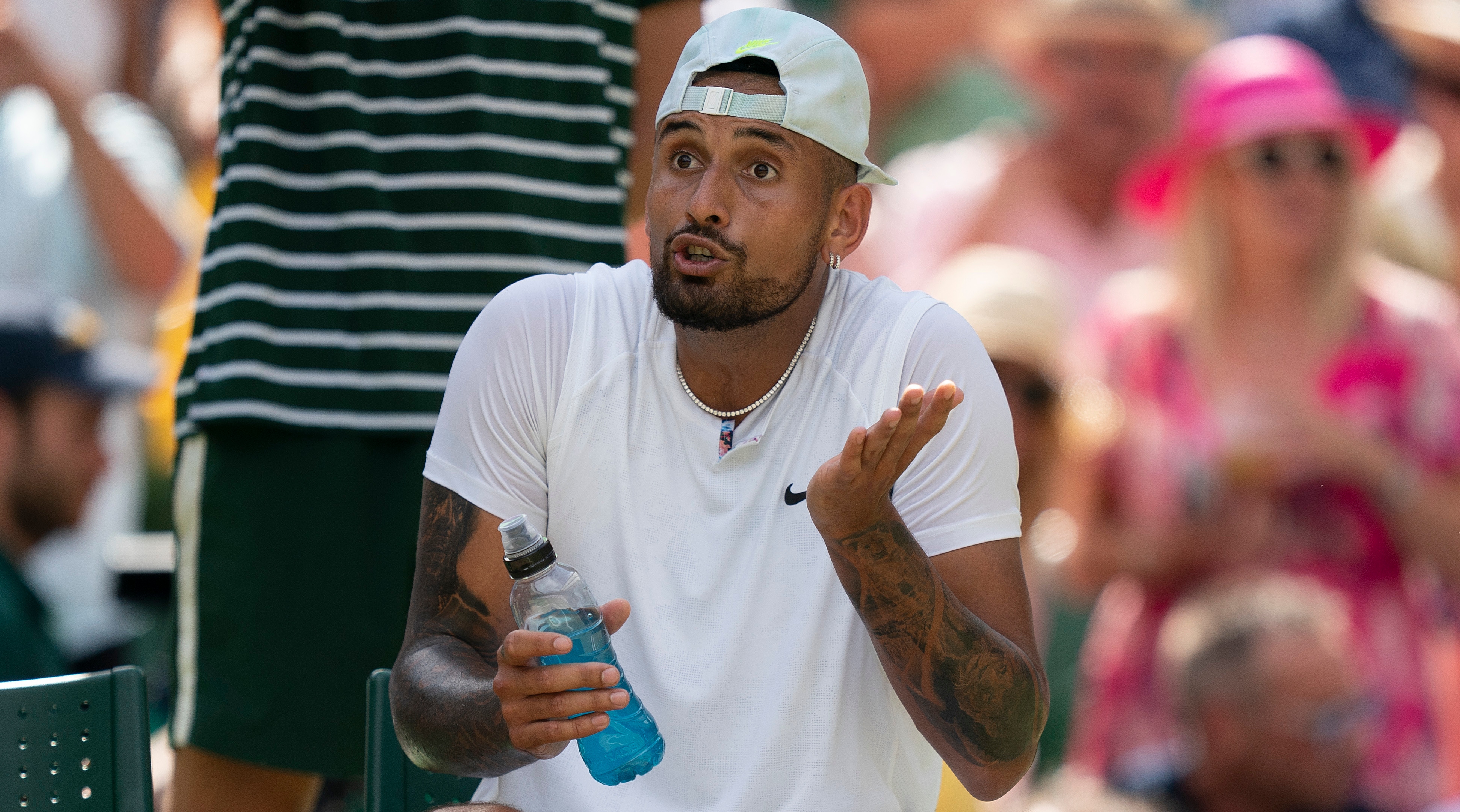 Nick Kyrgios Sued Over ‘Drunk Out of Her Mind’ Comment at Wimbledon ...