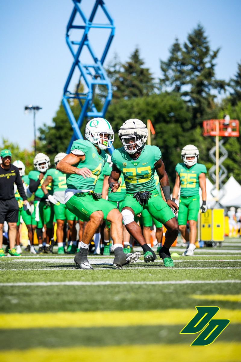 LOOK: The best photos from Oregon Football's 17th Day of Fall Camp ...