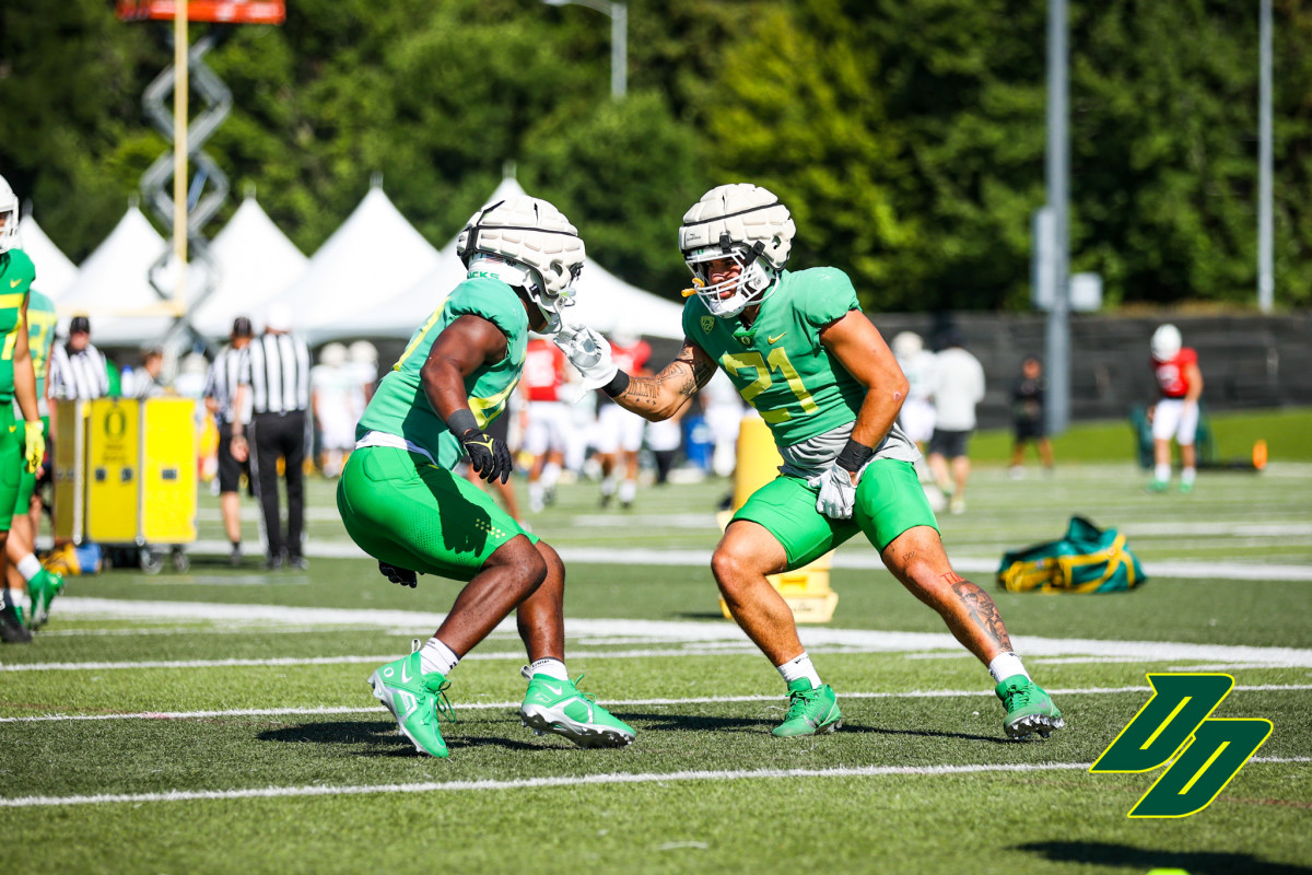 LOOK: The best photos from Oregon Football's 17th Day of Fall Camp ...