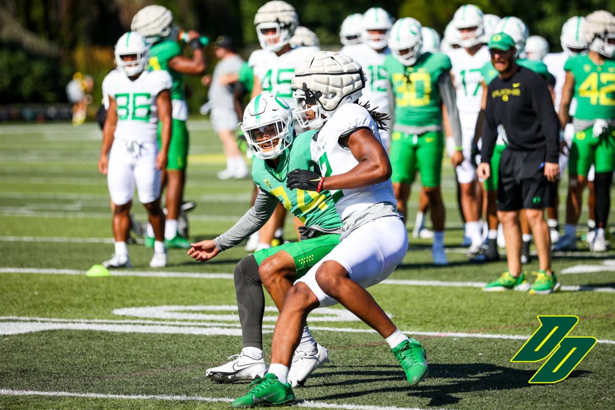 LOOK: The best photos from Oregon Football's 17th Day of Fall Camp ...