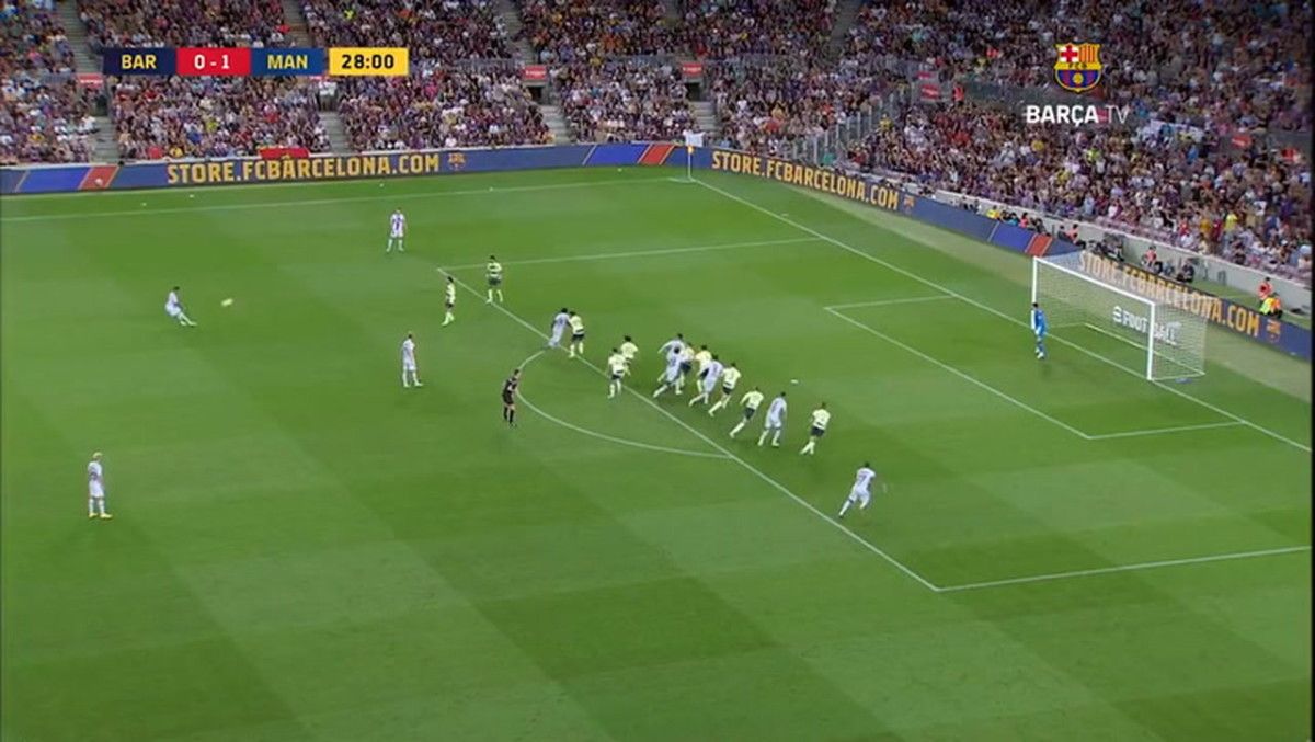 Aubameyang's amazing volley against Manchester City - Soccer ...