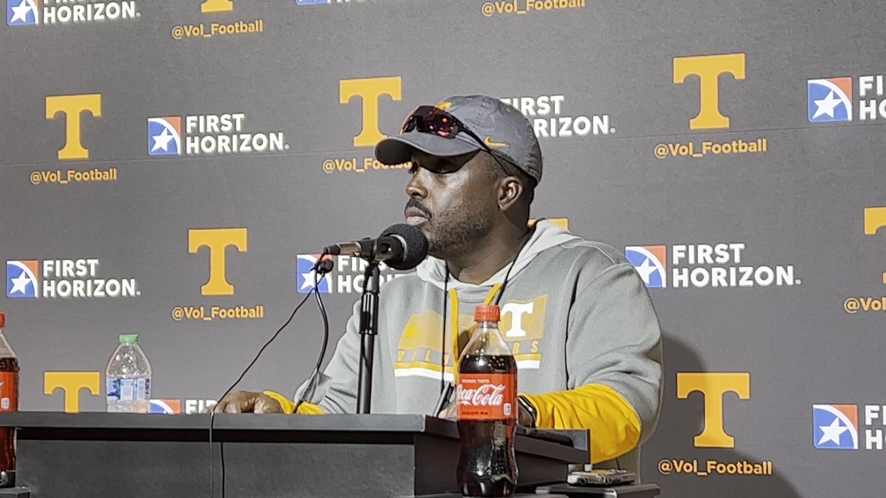 Watch: Vols DC Tim Banks Addresses Media Eight Days Away From Kickoff ...