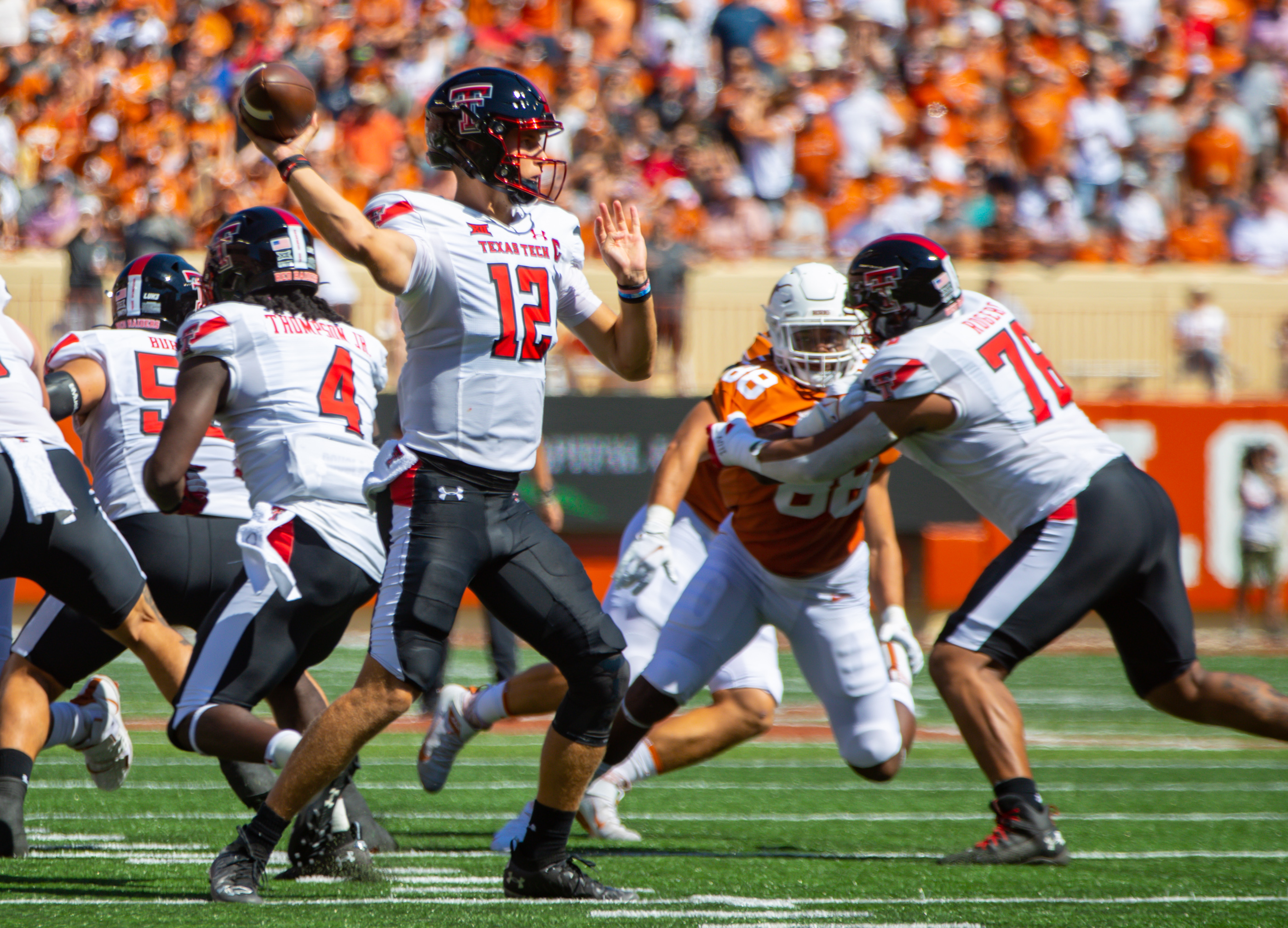 Texas Tech Red Raiders QB Tyler Shough Named to Johnny Unitas Golden ...
