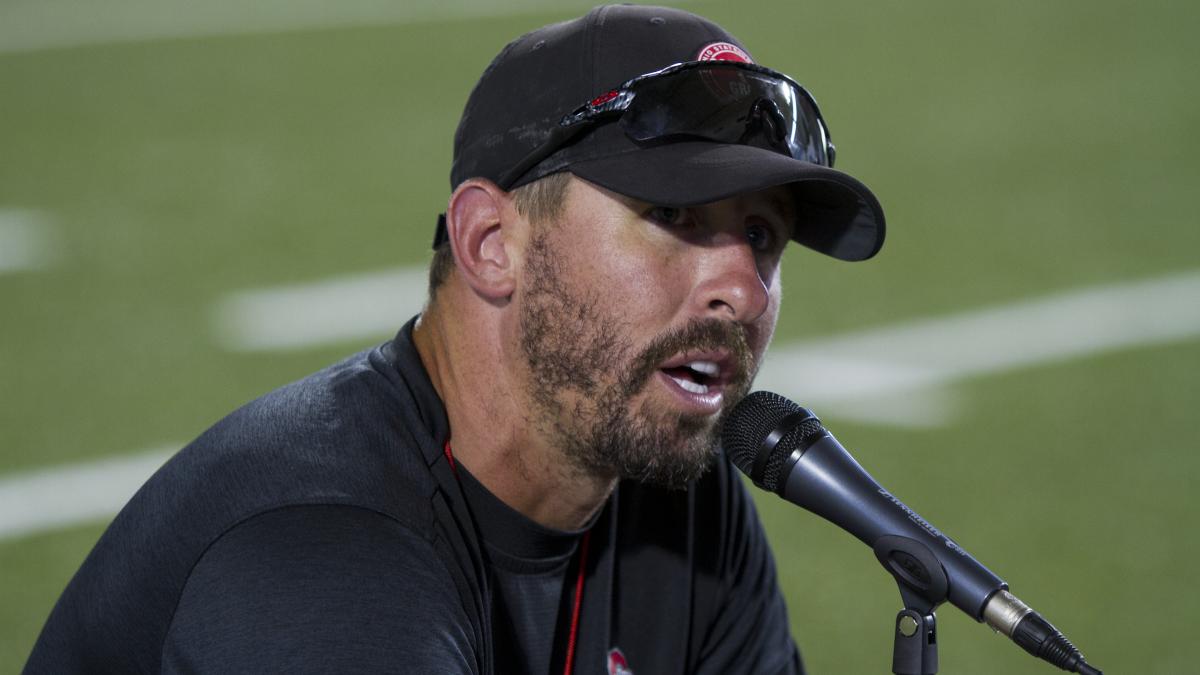 Ohio State's Brian Hartline, Receivers Talk Fall Camp Progress - Sports ...