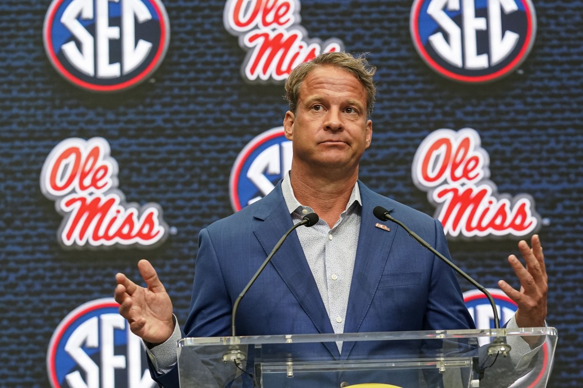 Watch: Lane Kiffin Face Cutout Used as Bullseye for Mustard Bottle ...
