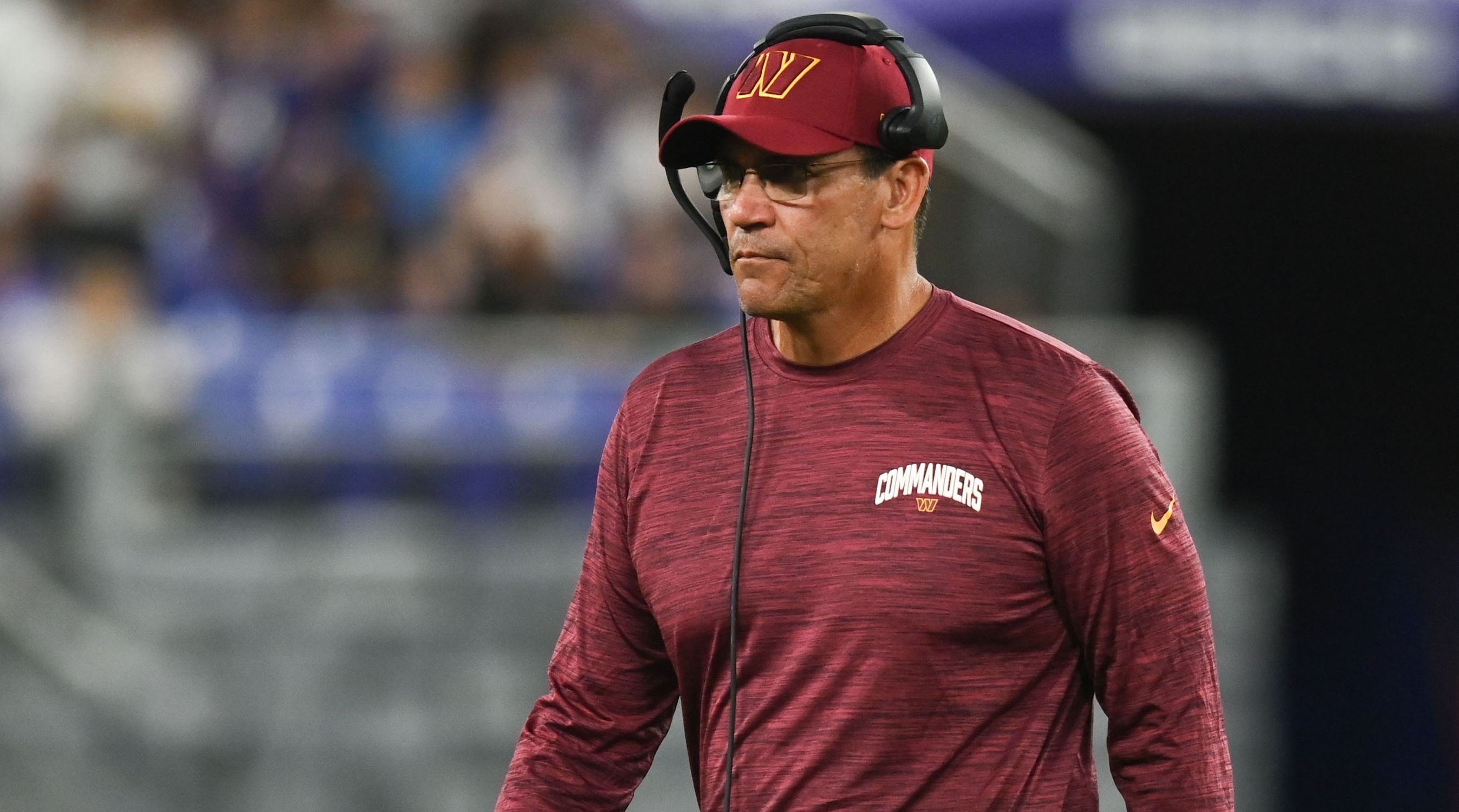 Ron Rivera Gives Update After Visiting Brian Robinson in Hospital ...