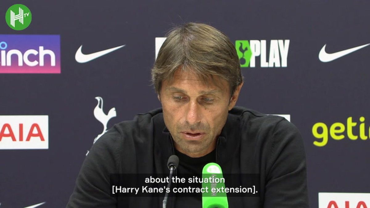Conte on Harry Kane's potential contract extension - Soccer ...