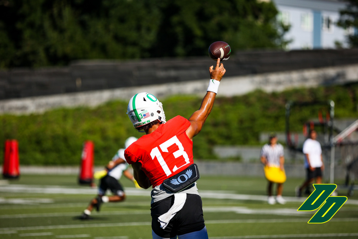 Oregon Football: Photo Gallery From Ducks' Tuesday Practice Ahead of ...