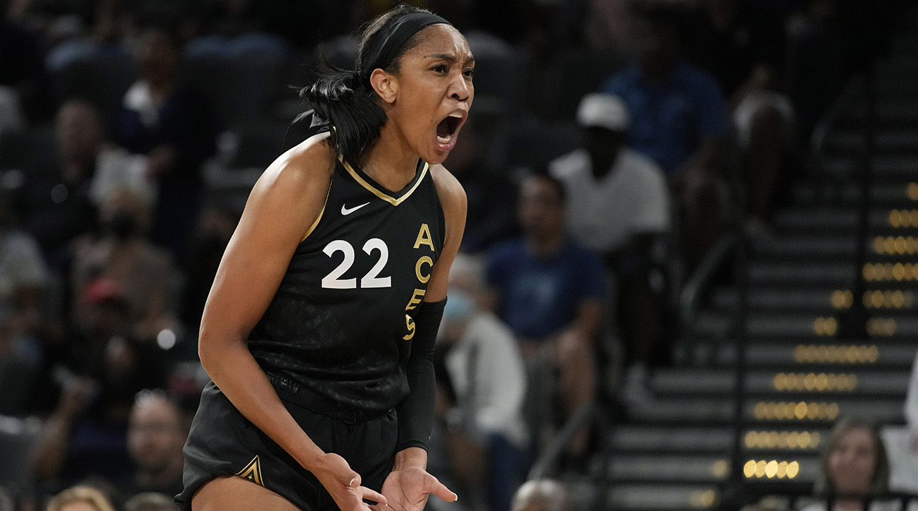 WNBA awards: Aces' Wilson, Plum Highlight All-WNBA First Team - Sports ...