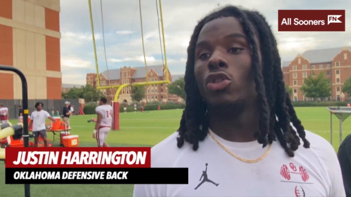 WATCH: Oklahoma Sooners DB Justin Harrington Interview - Sports ...