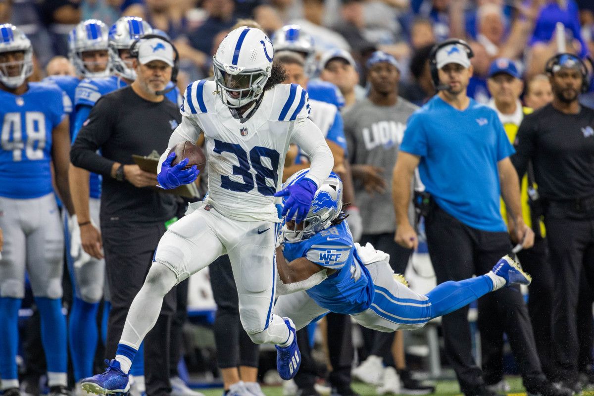 After Making Colts, Tony Brown Released, Signed to Practice Squad ...