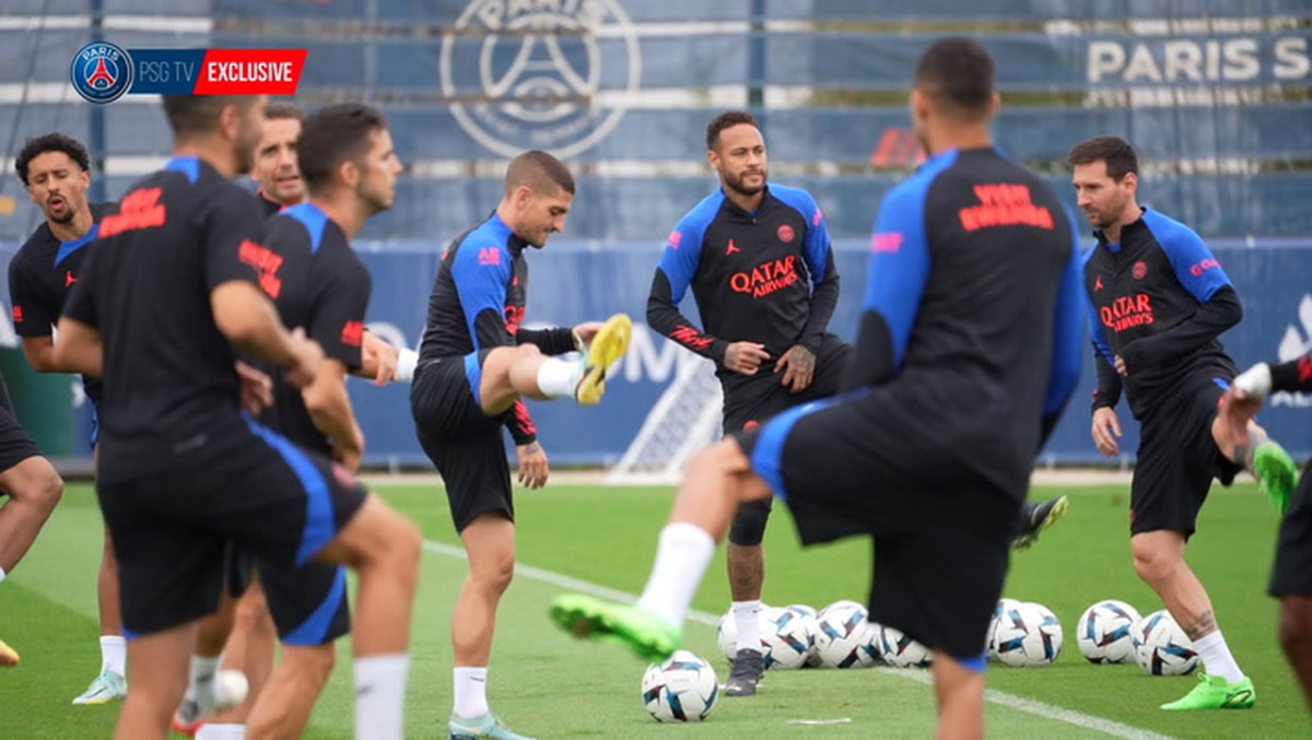 PSG training session before the clash vs Nantes - Soccer - OneFootball ...