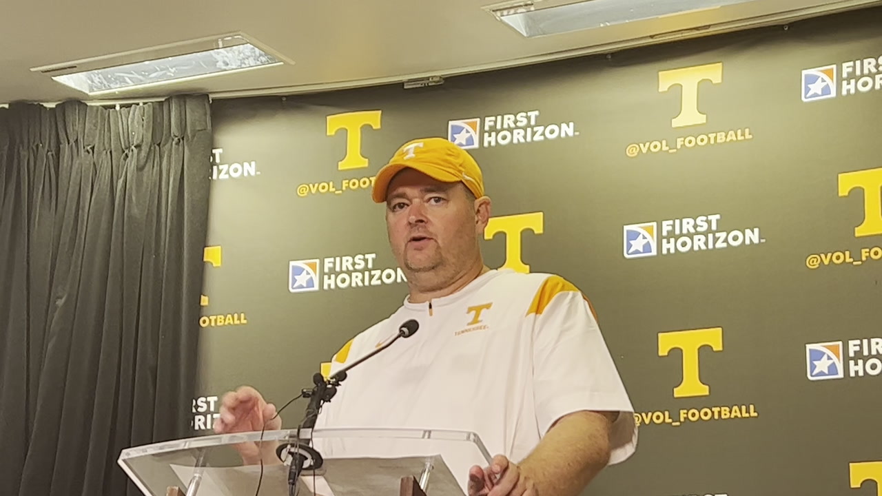 Watch: Tennessee Vols Football Head Coach Josh Heupel Recaps Tennessee ...