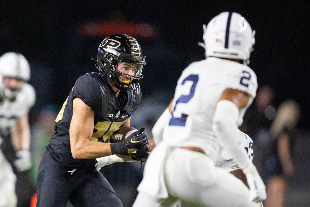 Charlie Jones Showcases Potential in Purdue Offense Despite Loss to ...