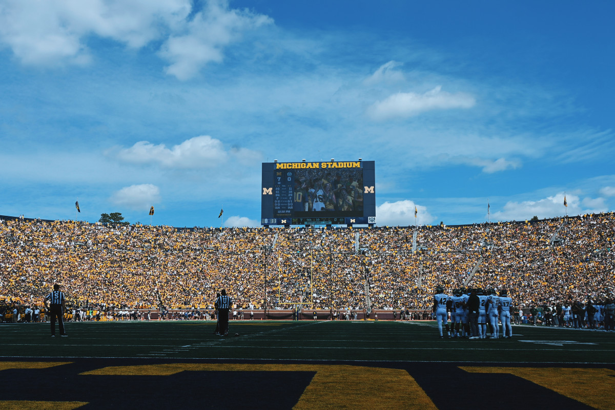 LOOK: Michigan Stadium To Remove Seating Near Tunnel - Sports ...