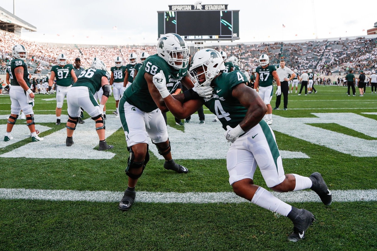 Michigan State football DE Jacoby Windmon earns Walter Camp 'Defensive Player of the Week ...
