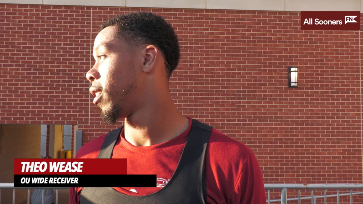 WATCH: Oklahoma WR Theo Wease Interview - Sports Illustrated Oklahoma ...