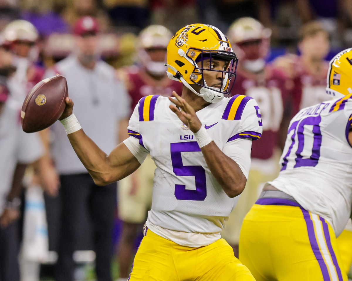 Grading Jayden Daniels' First Start For The Tigers - Sports Illustrated ...
