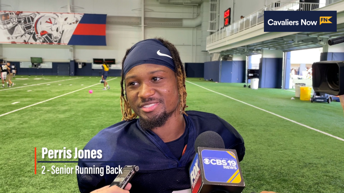 WATCH: Virginia RB Perris Jones Previews UVA's Game at Illinois ...