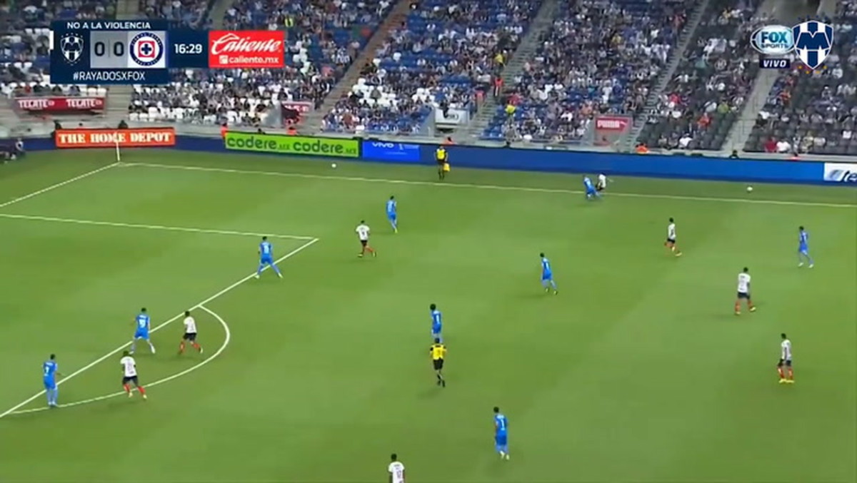 Gallardo completes nice team goal against Cruz Azul - Soccer ...