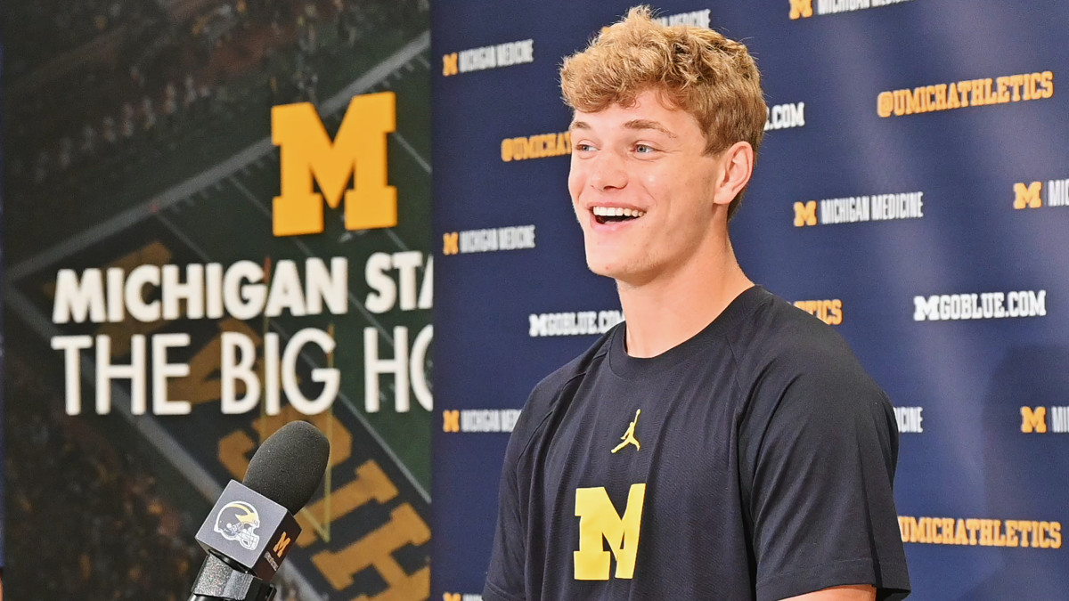 Everything JJ McCarthy Said About The Michigan Football Quarterback Battle With Cade McNamara ...