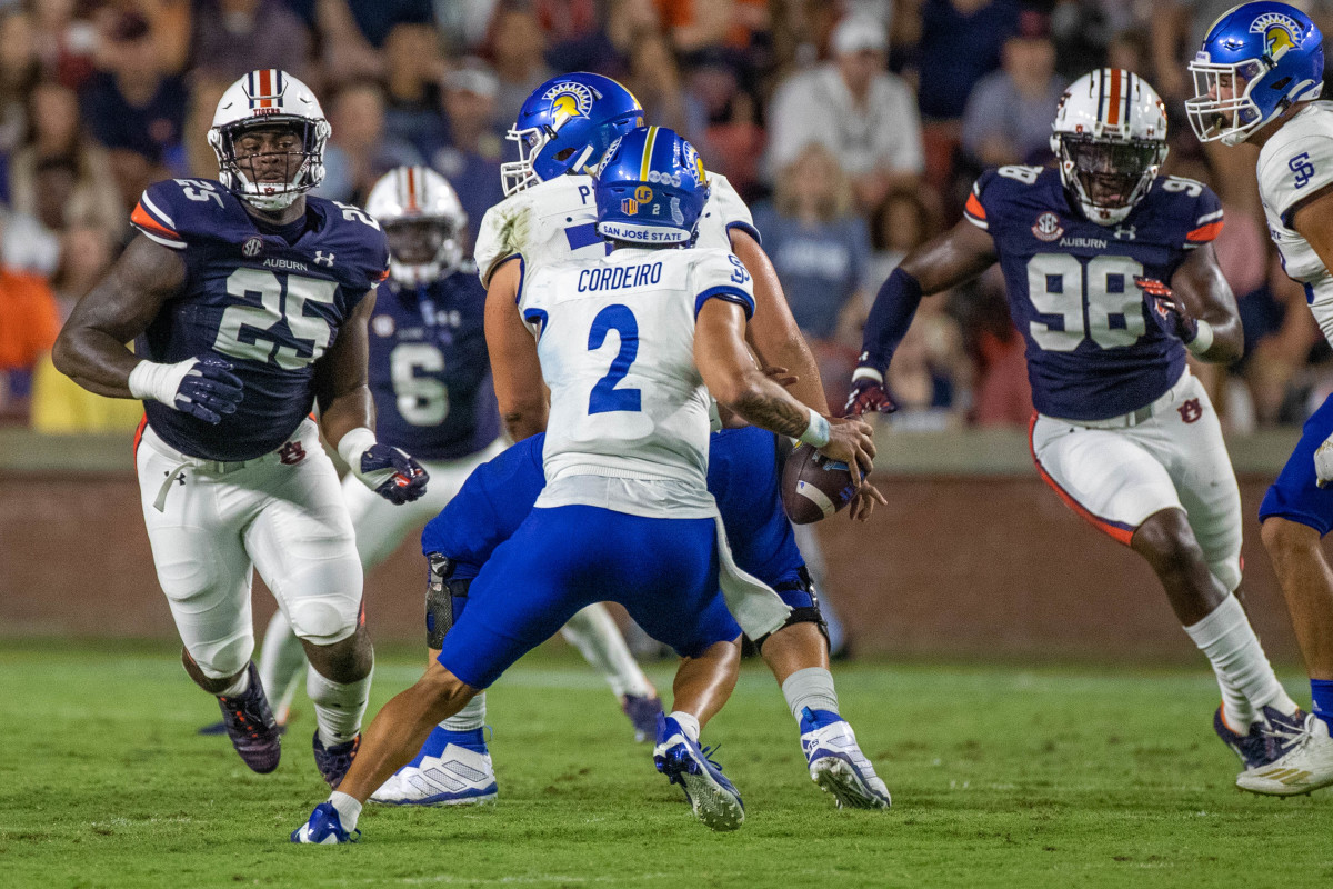 The best photos from Auburn's win over San Jose State - Sports ...
