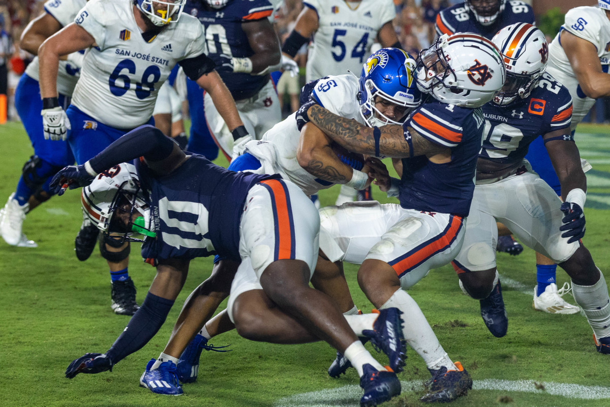 Auburn defeats San Jose State to improve to 2-0 - Sports Illustrated ...