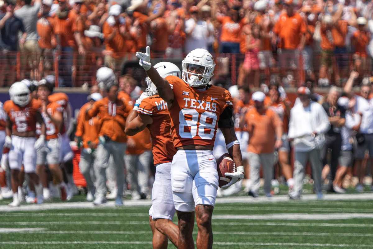 Texas Longhorns Transfer WR Casey Cain Announces Commitment to UNLV ...