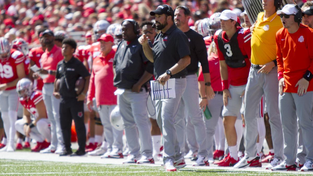 Photos From Ohio State's 45-12 Win Over Arkansas State - Sports ...