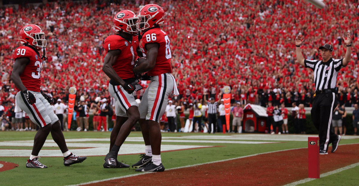 Halftime Notes: Georgia Football vs. Samford Football - Sports ...