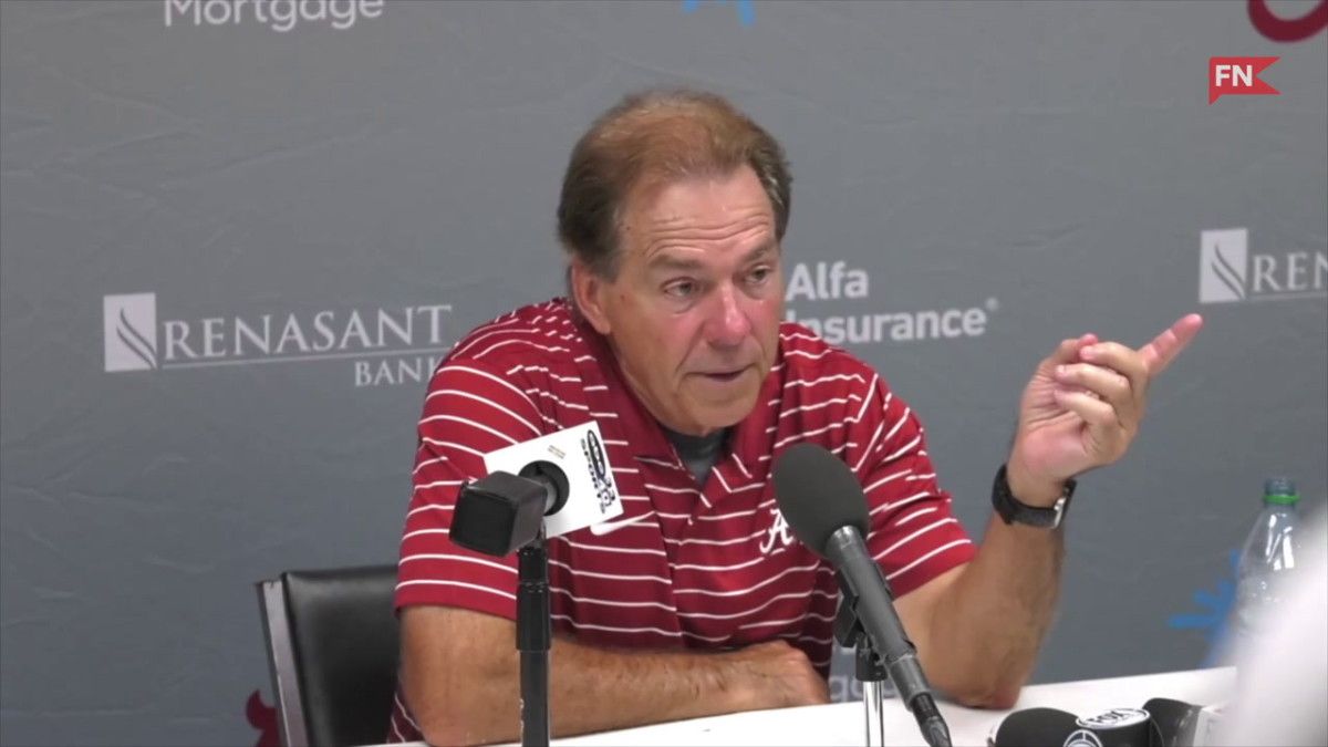 Everything Nick Saban Said After the 20-19 Alabama Victory at Texas ...