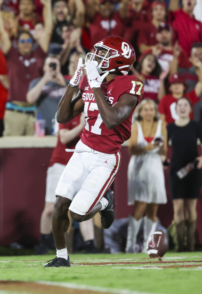 How Marvin Mims' Career Day Sparked Oklahoma's Offense Against Kent ...