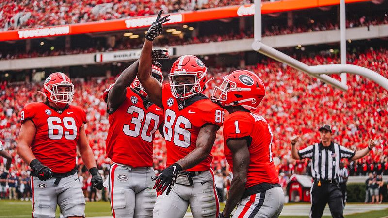 Georgia Football Offensive Grade Report: Week Two vs Samford - Sports ...