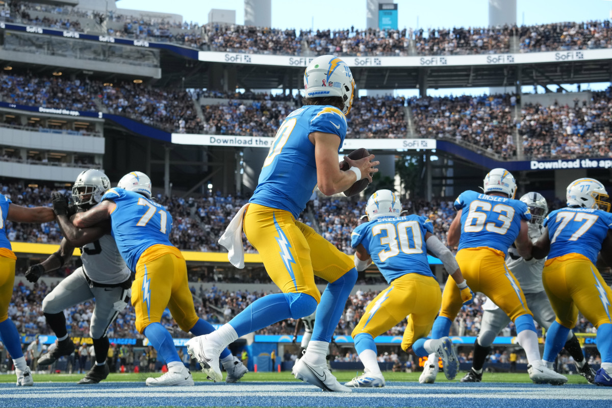 Los Angeles Chargers Offensive Line Passes First Test, Shutting Down ...