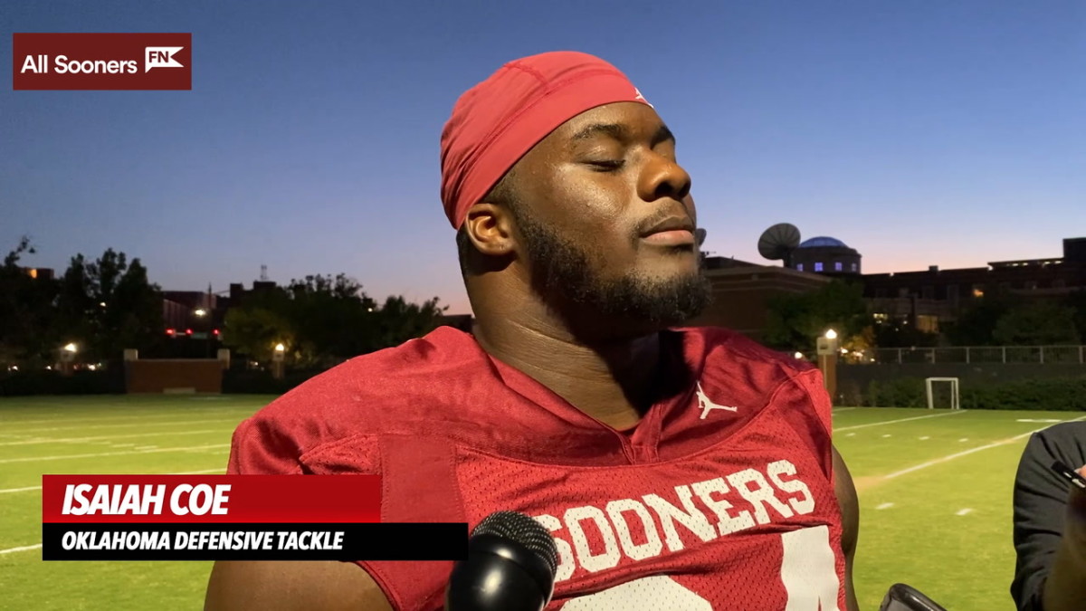 WATCH: Oklahoma DL Isaiah Coe Interview - Sports Illustrated Oklahoma ...
