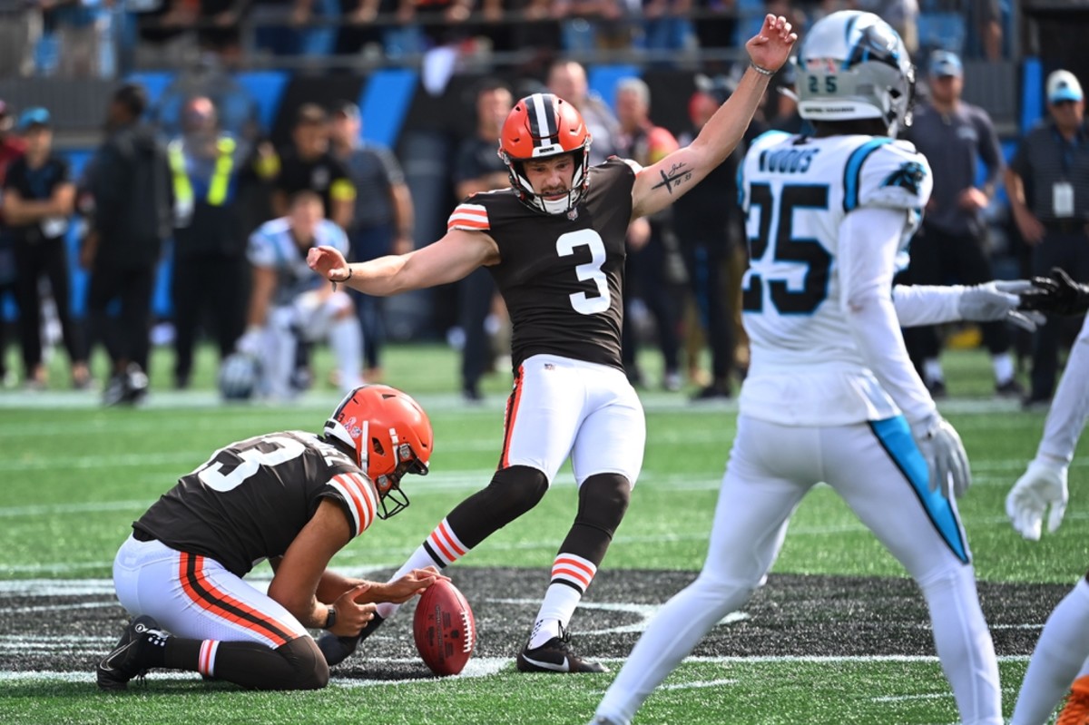 Browns Rookie K Nominated for Rookie of the Week Award after Winning ...