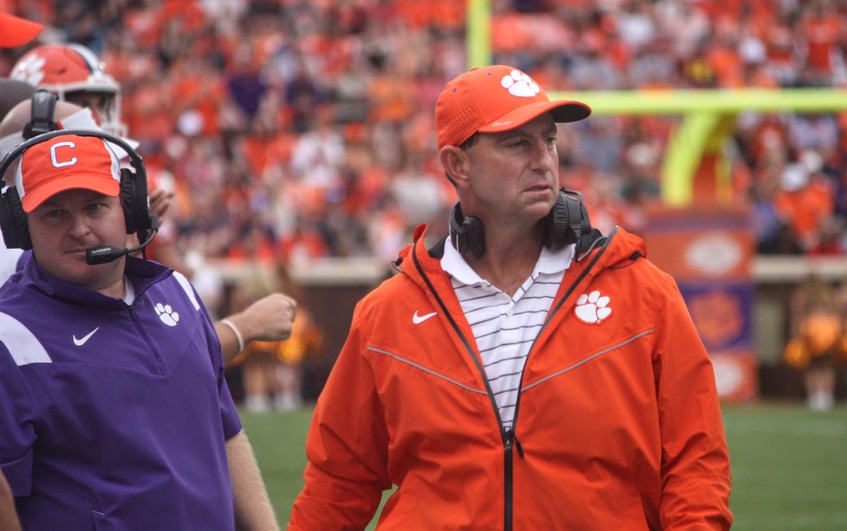 Clemson Tigers HC Dabo Swinney Says ACC Atlantic One of Toughest Divisions In Country - Sports ...