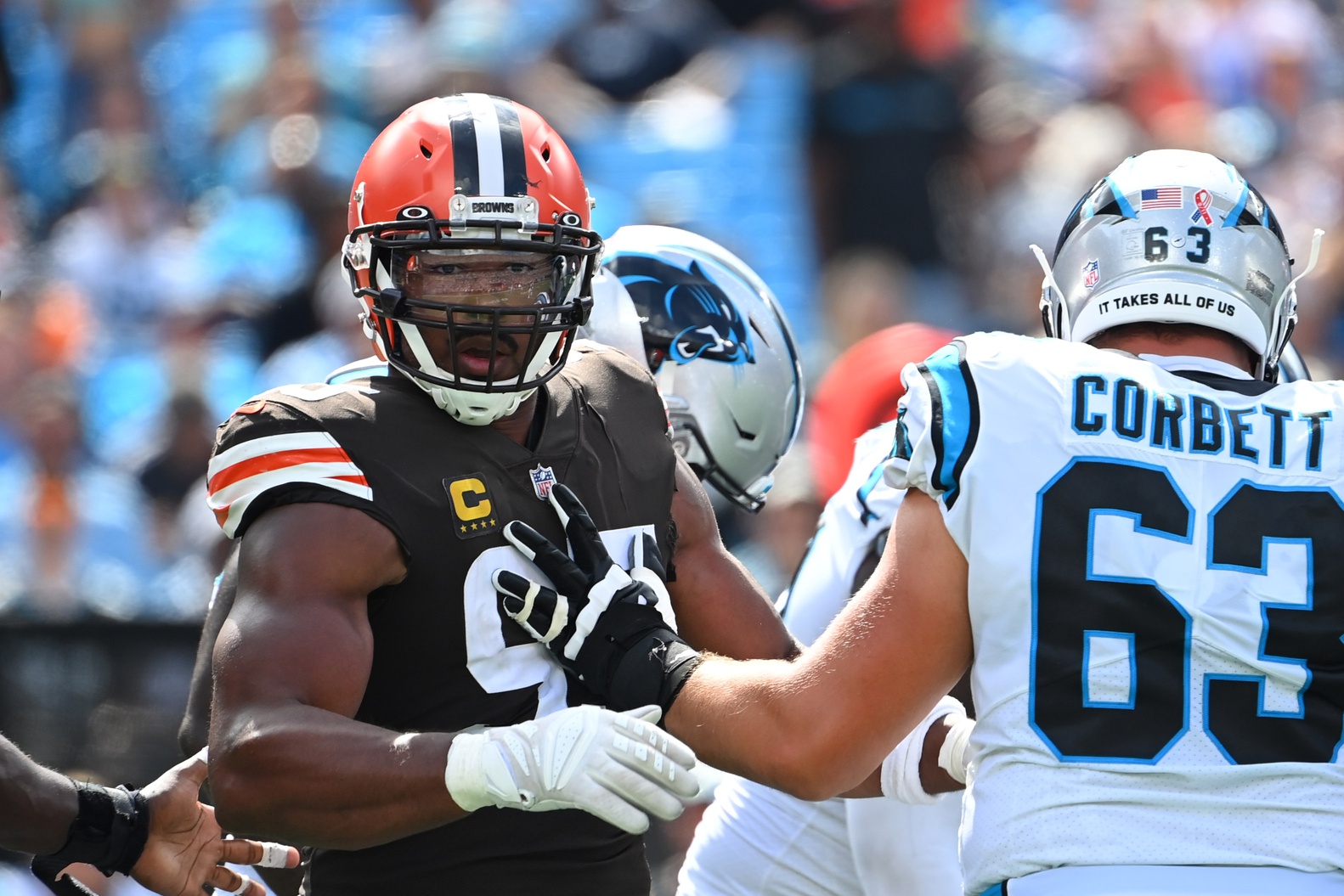 Cleveland Browns DE Myles Garrett Poised to Dominate Against New York ...