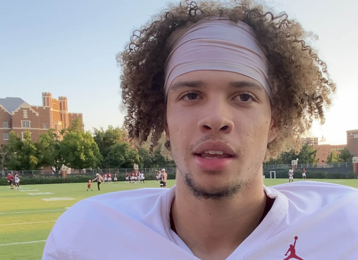 WATCH: Oklahoma TE Kaden Helms Interview - Sports Illustrated Oklahoma ...
