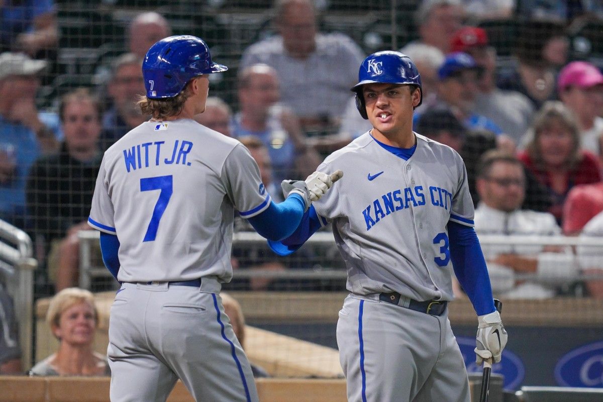 WATCH: Royals Bobby Witt Jr. Breaks Up Twins' No-Hitter in 9th Inning ...