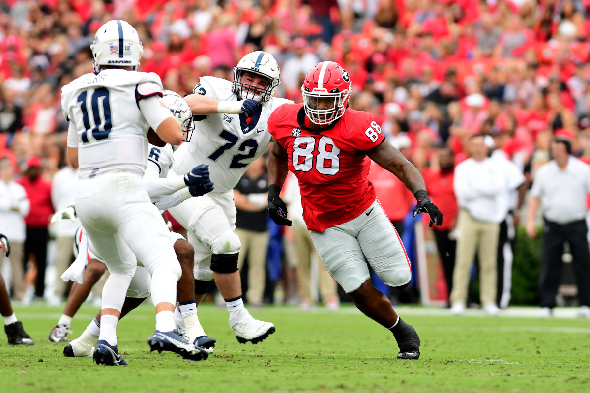 Georgia's Defensive Line will be Crucial Against South Carolina ...